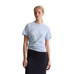 Marc O'Polo Marc O'polo Denim Damen Marc O'Polo DENIM T-Shirt Basic, kleiner Markenprint, reugular fit blau S