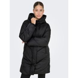 Only Damen Only Steppmantel &raquo;ONLMOLLY PUFFER COAT CS OTW&laquo; schwarz S