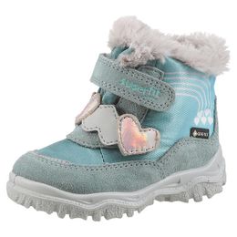Superfit M&auml;dchen Winterboots &raquo;HUSKY WMS: Weit&laquo; Klettstiefel mit wasserdichtem GORE TEX, Gr&ouml;&szlig;enschablone zum Download gr&uuml;n 22