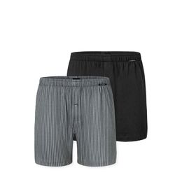 Schiesser Herren Weiter Boxer &raquo;Boxershorts Multipacks&laquo; 2er Pack, ideal als Geschenk, mit Eingriff 5
