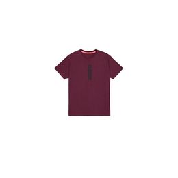 Alpha Industries Herren T-Shirt &raquo;Alpha Puff Print T-Shirt&laquo; rot M