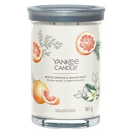 yankee candle Duftkerze "White Spruce & Grapefruit" - 567 g - 28% | Kerzen-vasen