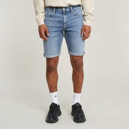 G-Star Raw G-Star Herren G-STAR Jeansshorts &raquo;Mosa&laquo; mit Umschlagsaum blau 33, N-Gr