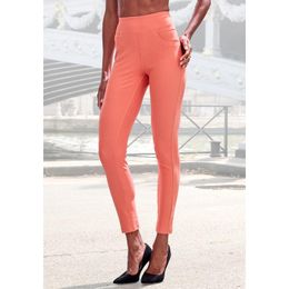 H.I.S. H.I.S Damen Leggings im Schlupfhosen Style orange 32/34, N-Gr
