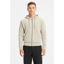 Jack & Jones Jack & Jones Herren Kapuzensweatjacke &raquo;JJECHARGE Hoodie mit Rippb&uuml;ndchen und praktischen Taschen&laquo; unifarben, modisch, loose fit, Baumwollmischung, 
