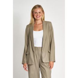 Zhrill Damen Jackenblazer &raquo;ZHHELEN&laquo; mit Reverskragen, Regular Fit gr&uuml;n S