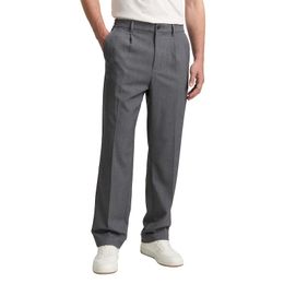 Tom Tailor Denim Herren Tom Tailor Denim Chinohose mit B&uuml;gelfalte grau 34, L&auml;nge 34