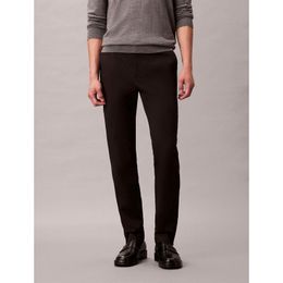 Calvin Klein Herren Chinohose &raquo;SLIM SATEEN CHINO TROUSER&laquo; slim fit schwarz 32, L&auml;nge 34
