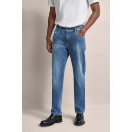Bugatti Herren Bugatti 5-Pocket-Jeans &raquo;Basic Essential&laquo; Authentic Denim blau 4234, L&auml;nge 34