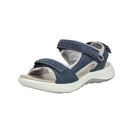 Legero Damen Riemchensandale &raquo; Sandalen Nubukleder/Textil&laquo; blau 40