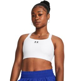 Under Armour Sport-BH in Wei&szlig; - High - 23% | Gr&ouml;&szlig;e S | Damen-sportunterwaesche