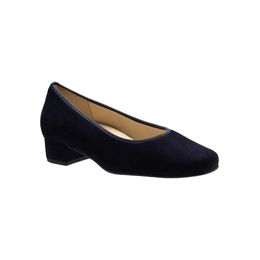 Hassia Leder-Ballerinas "Cordoba" in Dunkelblau - 50% | Gr&ouml;&szlig;e 42 | Damen-ballerinas