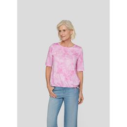 Rabe Damen Rundhalsshirt mit floralem Muster 48