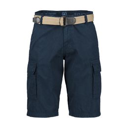 Lerros Herren Lerros Bermudas &raquo;Lerros Cargobermuda inklusive G&uuml;rtel&laquo; blau 36