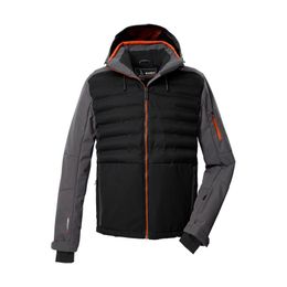 Killtec Herren Skijacke &raquo;KSW 72 MN SKI JCKT&laquo; Moderne Hybridoptik, winddicht, wasserabweisend, atmungsaktiv schwarz L