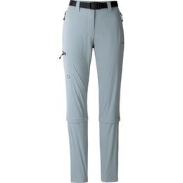 Lpo Damen LPO Zip-off-Hose &raquo;Damen Zip-Off-Hose Coralie&laquo; blau 36 (S), Normalgr&ouml;&szlig;en