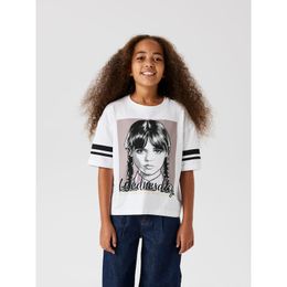 name it M&auml;dchen T-Shirt &raquo;NKFJIXINA WED SS RLX TOP BOX NOOS SKY&laquo; wei&szlig; 134/140