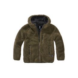 Brandit Damen Allwetterjacke &raquo; Damen Kids Teddyfleecejacket Hood&laquo; 1 Stk. tlg. mit Kapuze 122/128