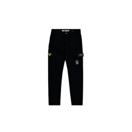 Alpha Industries Damen Cargohose &raquo;Petrol Patch Pant&laquo; schwarz 32, Normalgr&ouml;&szlig;en