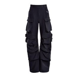 WINSHAPE Damen Sporthose &raquo;Functional Comfort Cargo Pants CP101C&laquo; mit Taschen schwarz XL, Normalgr&ouml;&szlig;en
