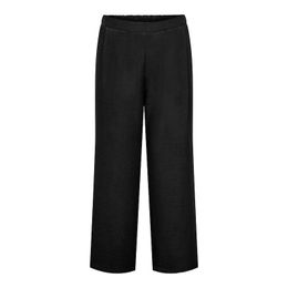 Only Carmakoma Damen Only CARMAKOMA Schlupfhose &raquo;CARBAY STRAIGHT PANTS WVN BF&laquo; Sommerhose schwarz 42, L&auml;nge 32