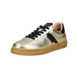 Tamaris Damen Sneaker &raquo; Sneaker Leder/Synthetik&laquo; gold 41