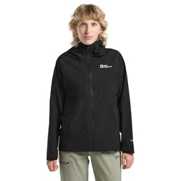 Jack Wolfskin Damen Outdoorjacke &raquo;PRELIGHT 2.5L LT JKT W&laquo; mit Kapuze schwarz M (38/40)