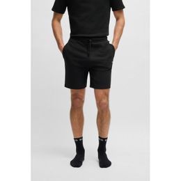 BOSS Herren BOSS Pyjamashorts &raquo;Waffle Shorts&laquo; schwarz S, N-Gr