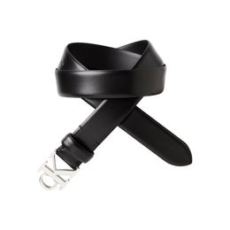 Calvin Klein Damen Lederg&uuml;rtel &raquo;CK BUCKLE 30MM FIXED BELT&laquo; Gr&ouml;&szlig;enverstellbar schwarz