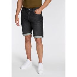 G-Star Raw G-Star Herren G-STAR Jeansshorts &raquo;Mosa&laquo; mit Umschlagsaum schwarz 34, N-Gr