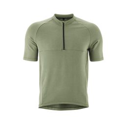Gonso Herren Radtrikot &raquo;Adventure Jersey Nature M&laquo; Herren Fahrradtrikot kurzarm, Slim Fit gr&uuml;n XXL
