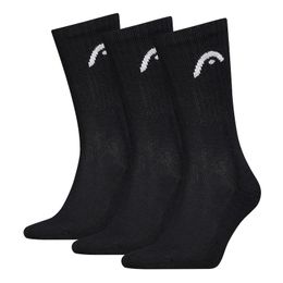 Head Herren Tennissocken &raquo;Head ALL SPORTS TRAINING CREW&laquo; 3 Paar, mit gepolsterter Sohle f&uuml;r D&auml;mpfung und zus&auml;tzlichen Komfort 39-42