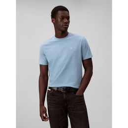 Calvin Klein Jeans Herren T-Shirt &raquo;CLASSIC MONOGRAM&laquo; regular fit, Rundhalsausschnitt blau XXL