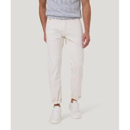 Pierre Cardin Herren 5-Pocket-Jeans &raquo;PC-Lyon&laquo; mit Umschlagsaum wei&szlig; 31, L&auml;nge 30