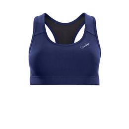 WINSHAPE Damen Sport-Bustier &raquo;Functional Comfort Sport-BH SB102C&laquo; mit herausnehmbaren Pads blau XS