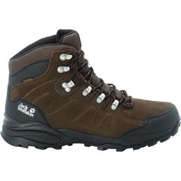 Jack Wolfskin Herren Hikingschuh &raquo;REFUGIO TEXAPORE MID M&laquo; braun UK 9,5 - EU 44, Normalschaft