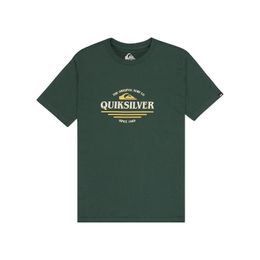 Quiksilver Jungen T-Shirt &raquo;Ev Type Line&laquo; gr&uuml;n 12(148-156cm)