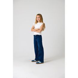 Kids Only M&auml;dchen KIDS Only Weite Jeans &raquo;KOGSYLVIE CLEAN WDE LEG DNM BJ13964 NOOS&laquo; blau 134, N-Gr