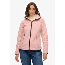 Superdry Damen Outdoorjacke &raquo;HOODED CLASSIC TREKKER JACKET&laquo; mit Kapuze rosa S