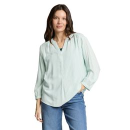 Tom Tailor Damen Tom Tailor Klassische Bluse mit Streifen Muster 38