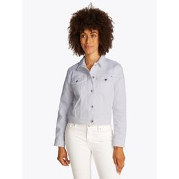 Tommy Hilfiger Damen Jeansjacke &raquo;DNM SLIM JACKET WHITE&laquo; mit vielseitigem Design wei&szlig; 44