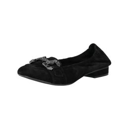 Regarde Le Ciel Damen Ballerina &raquo; Ballerinas Veloursleder&laquo; schwarz 37