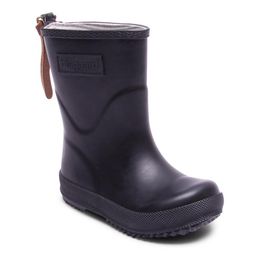 bisgaard M&auml;dchen Gummistiefel &raquo;basic rubber&laquo; Boots mit Wechselfu&szlig;bett, Gr&ouml;&szlig;enschablone zum Download schwarz 28