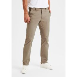 H.I.S. H.I.S Herren &raquo;regular-fit&laquo; lange Hose, aus elastischer Baumwoll-Qualit&auml;t beige 32, L&auml;nge 34