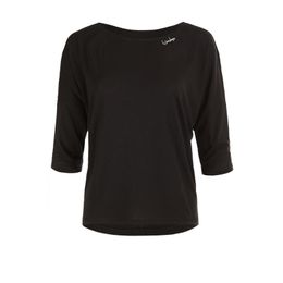 WINSHAPE Damen 3/4-Arm-Shirt &raquo;MCS004&laquo; Ultra leicht schwarz XL