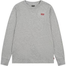 Levi's Kids Jungen Levi's Kids Langarmshirt &raquo;LVB LS GRAPHIC TEE SHIRT&laquo; mit Logo Stickerei for BOYS grau 4 (104)
