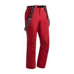 Maier Sports Herren Skihose &raquo;JOSCHO&laquo; Herren Schneehose atmungsaktiv und wasserdicht Regular Fit rot 52, Normalgr&ouml;&szlig;en