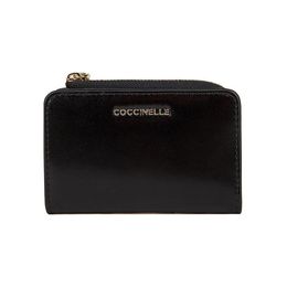 Coccinelle Leder-Geldb&ouml;rse in Schwarz - (B)12 x (H)8 cm - 25% | Portemonnaies-etuis