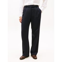 Tommy Hilfiger Damen Anzughose &raquo;TIMELESS WOOL RLXD STRT PANT&laquo; mit Wolle 44, N-Gr