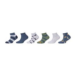 s.Oliver Herren s.Oliver Sneakersocken 6 Paar tlg. div. Muster, Multipack 31-34